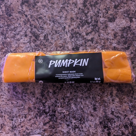 Lush | Skincare | Lush Pumpkin Sheet Mask | Poshmark